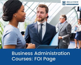 Business Administration Courses | PPT