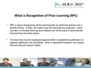 RPL Learnership Presentation | PPT