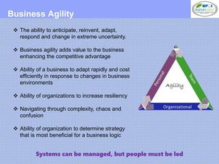 Business Agility and Adaptive leadership | PPT
