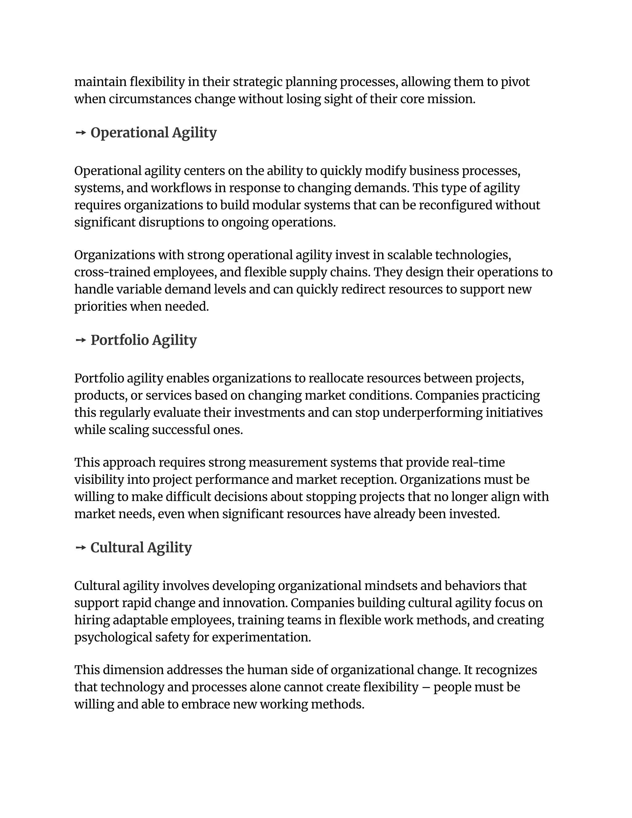 Business Agility Principles That Separate Flexible Firms From Rigid ...