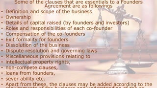 Business agreement services | PPT