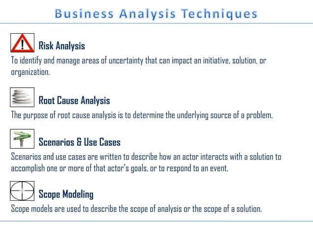 Scanning of Business Analysis | PPT