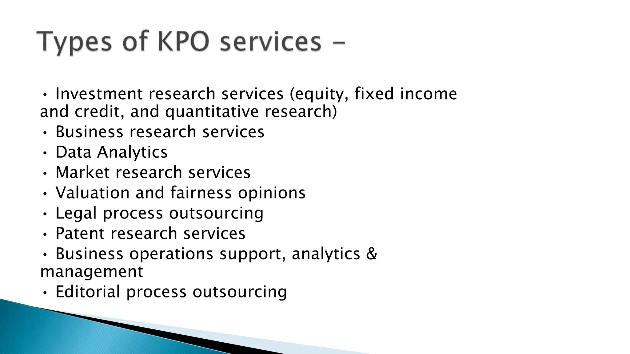 Business analysis and kpo guidelines | PPTX | Business Administration ...