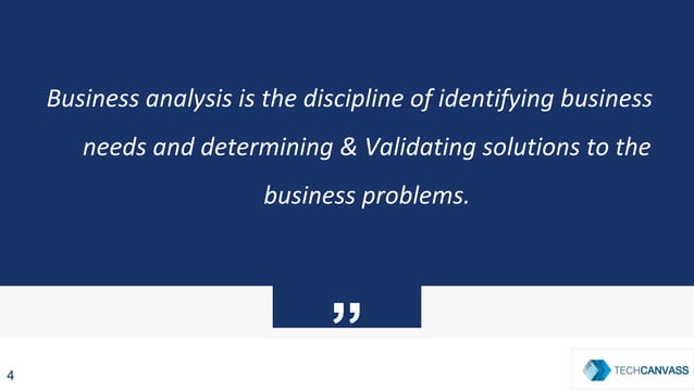 Business analysis Fundamentals | Fundamentals of business analysis | PDF