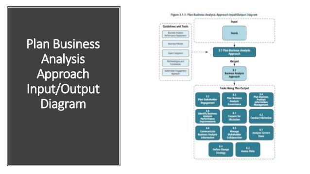 Business analysis planning and monitoring