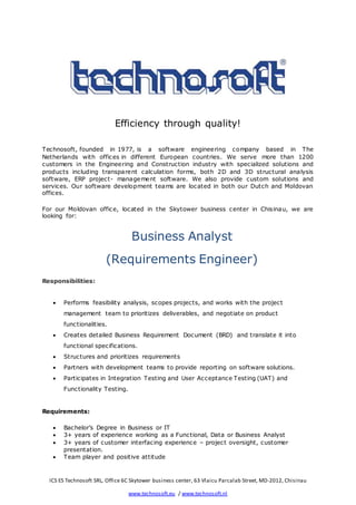 Business analyst | PDF