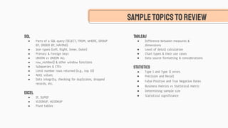 Business Analyst Technical Interview | PPT