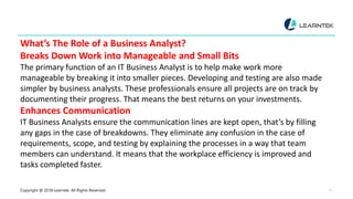 Business analyst tools | PPTX