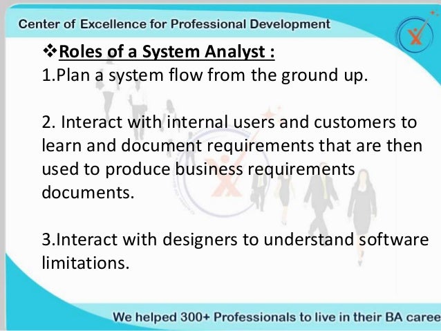Business analyst vs system analyst