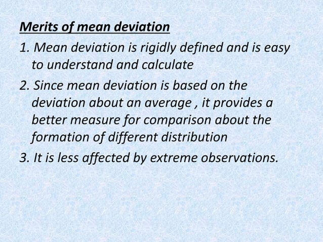 MEAN DEVIATION VTU | PPTX