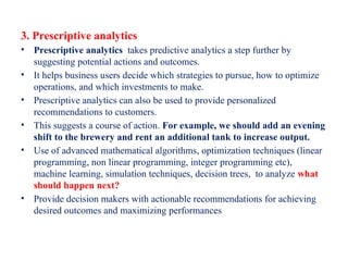Business Analytics, Types of Business Analytics | PPTX