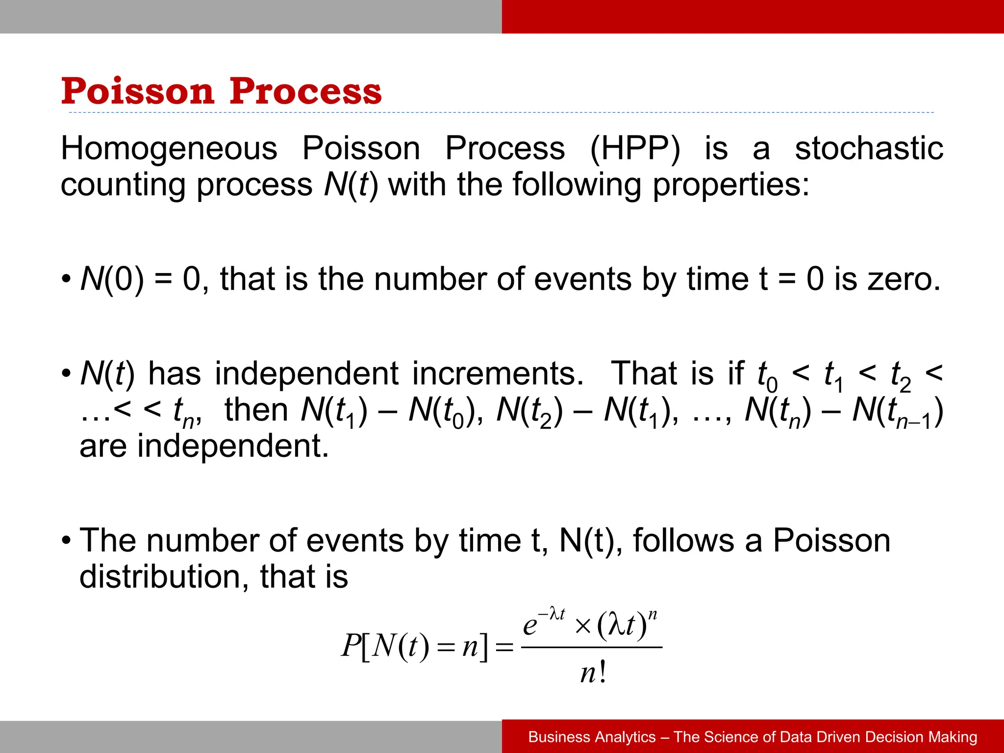 Business Analytics CHAPTER 16 STOCHASTIC MODELS Business Analytics.PPTX