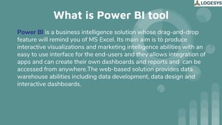 Business analytics tool power bi | PPTX | Computer Software and ...
