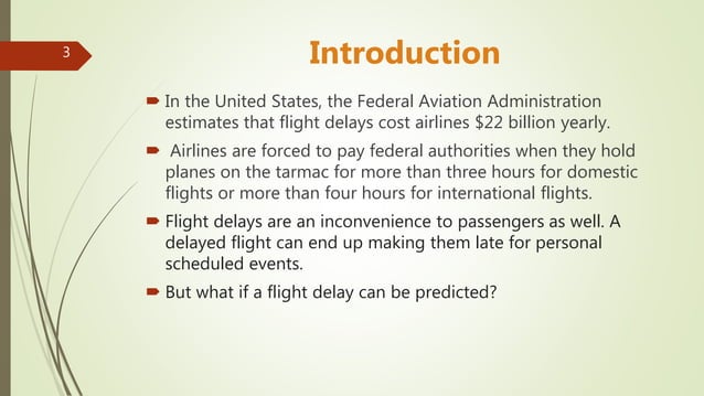 Prediction of Airlines Delay | PPTX