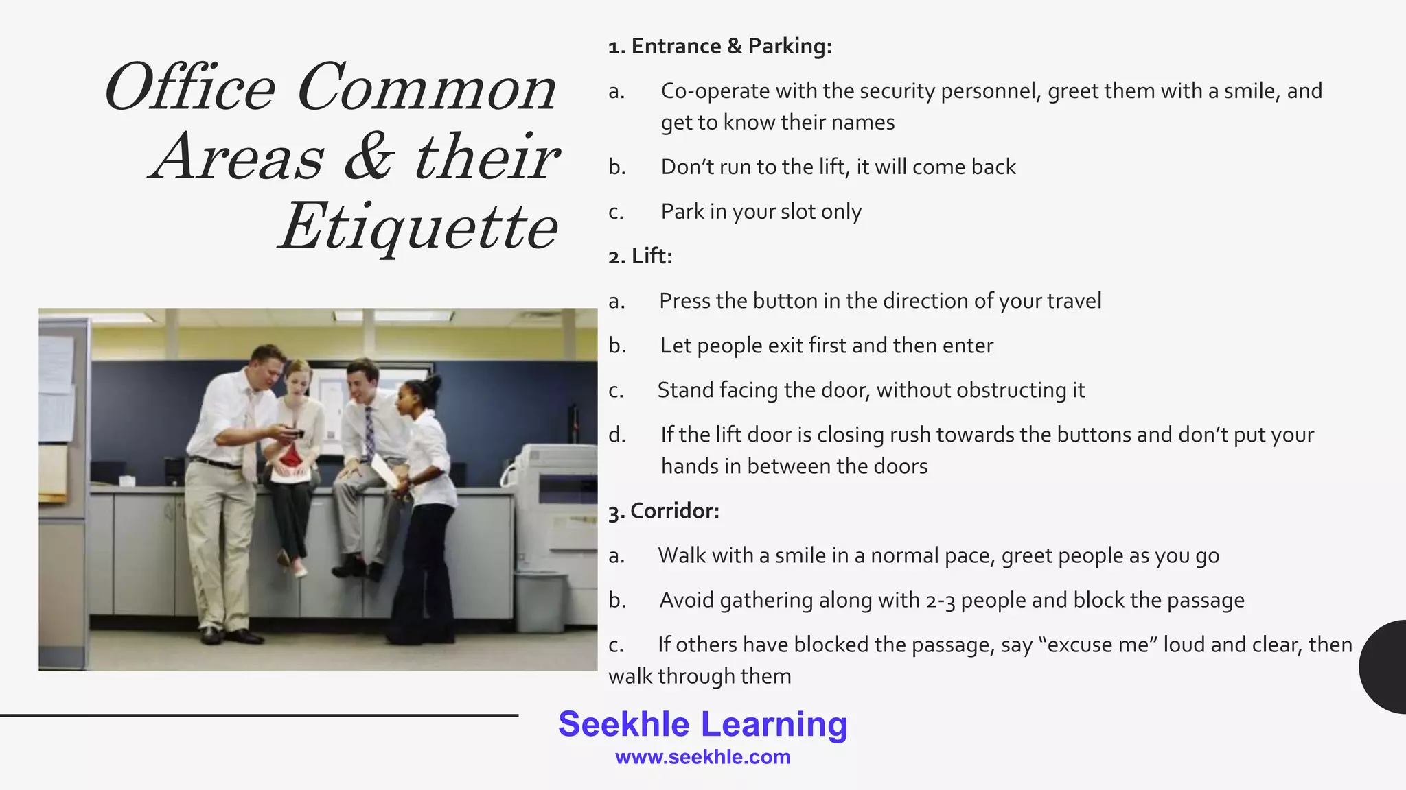 Business and corporate etiquette | PPTX