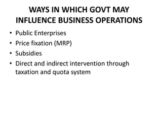 Business and government | PPTX