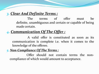 Business and industrial law part 1 - offer and acceptance - chapter 2 ...
