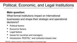 Political, Economic, and Legal Institutions | PDF