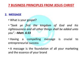 Business and the bible | PPTX