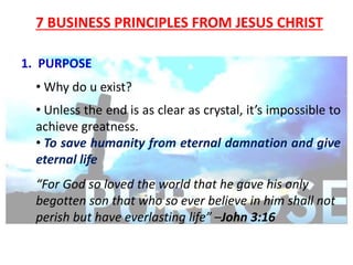 Business and the bible | PPTX