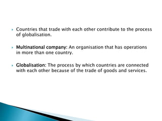 Business and the International Economy | PPTX