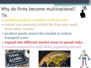 Business and the international economy | PPTX