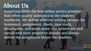 Business assignment help | PPT