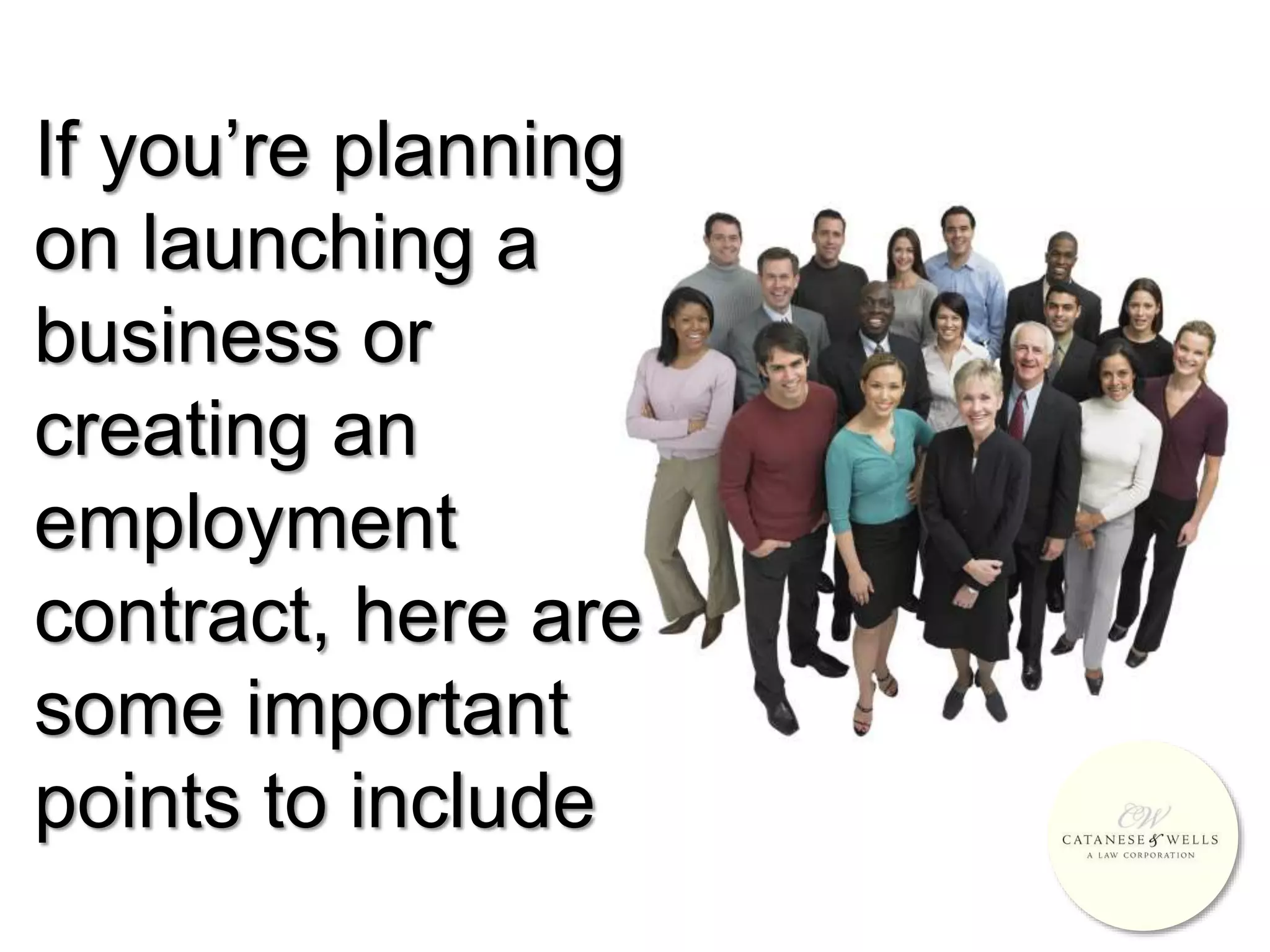 Key Components of an Employment Contract | PPTX
