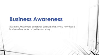 Business authority and awareness introduction | PPTX