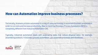 Business automation statistics for 2021 | PPT