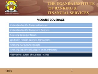 Business banking unit7 | PPTX