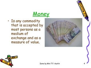 Business basics.ppt grade 8 money | PPT