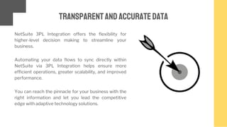 BUSINESS BENEFITS OF 3PL INTEGRATION WITH NETSUITE- inoday | PPTX