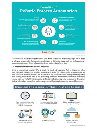 Business Benefits of Robotic Process Automation | PDF