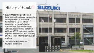 Business best practices of suzuki | PPTX