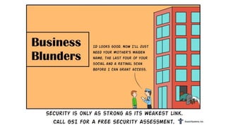 Business blunders | PPT
