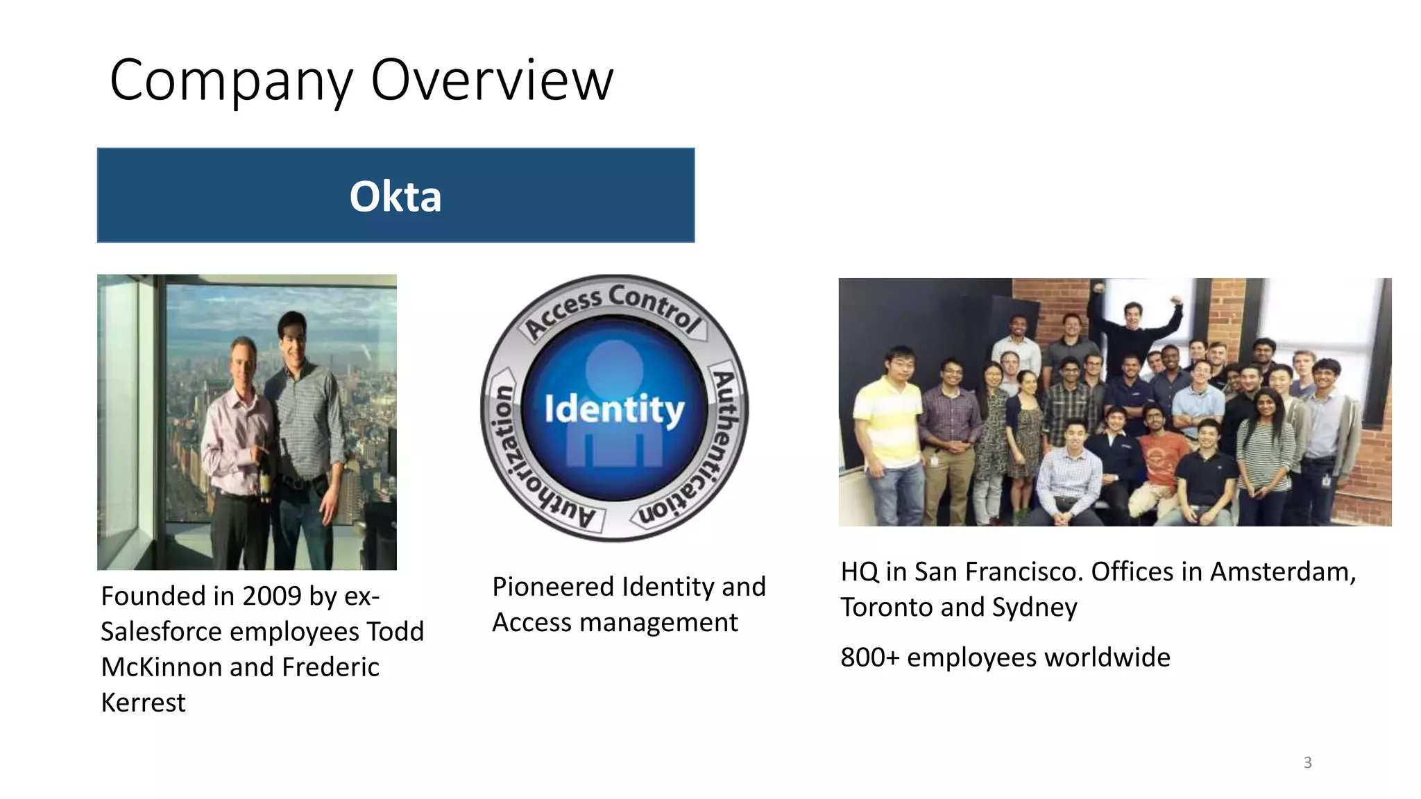 Prashant Saxena Business briefing Okta | PPTX