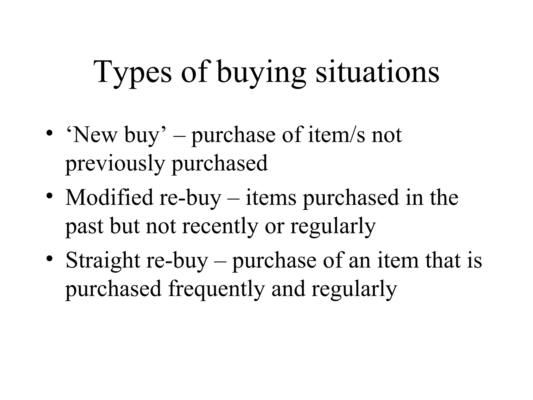 Business buying process | PPT