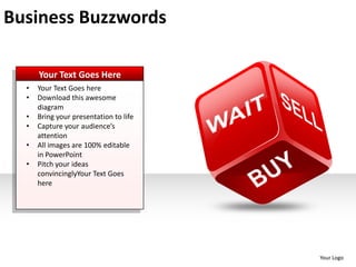 Business buzzwords powerpoint presentation templates | PPTX