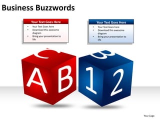 Business buzzwords powerpoint presentation templates | PPTX