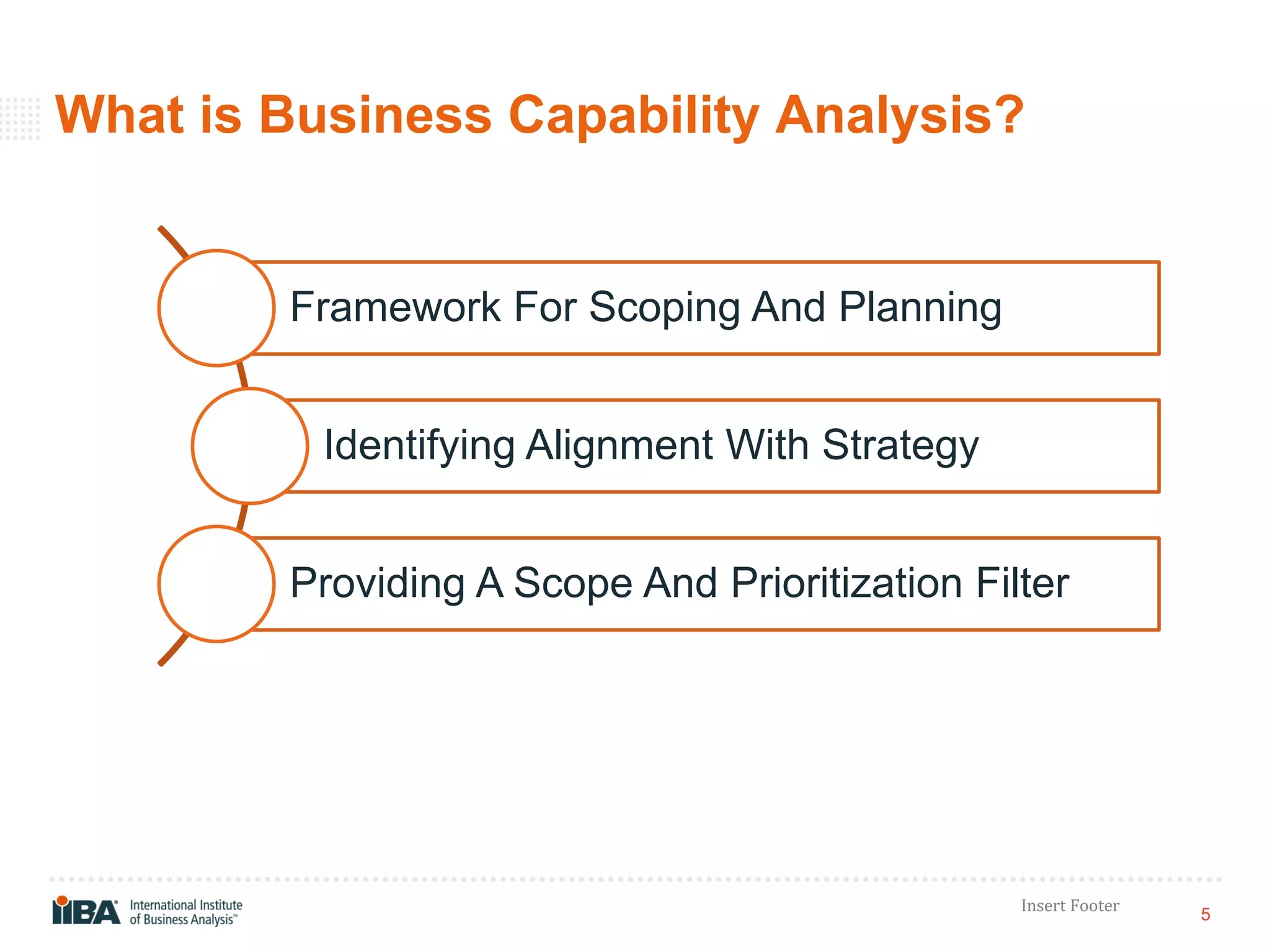Business Capability Analysis | PDF