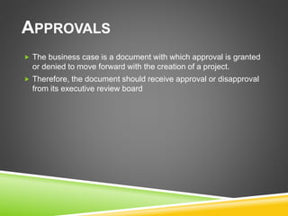 Project Management: Business Case | PPTX