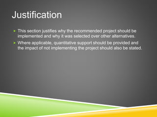 Project Management: Business Case | PPTX