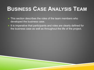 Project Management: Business Case | PPTX