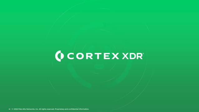 Palo Alto Cortex XDR presentation ....... | PPTX