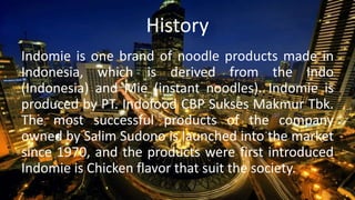 Business Case Analysis - Indomie | PPTX