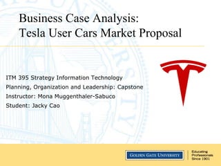 Tesla business case analysis | PPTX