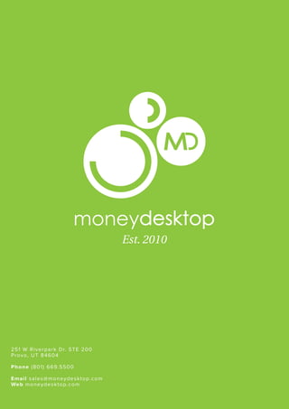 MoneyDesktop Business Case | PDF | Business Banking & Finance | Business