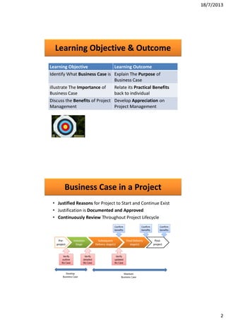 Business Case (lovely illustrated) | PPTX