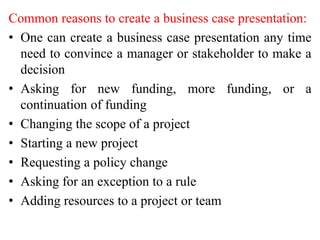 Business Cases and Presentations notes.pptx
